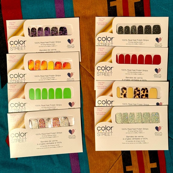 Color Street | Makeup | Color Street Bulk 8 Sets Total Read Description ...